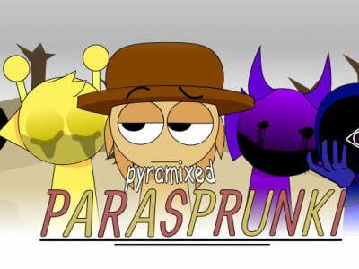 Sprunki Parasite - 一个黑暗的寄生冒险游戏