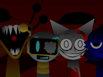 Sprunki Parasite - 一个黑暗的寄生冒险游戏