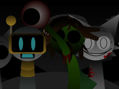 Sprunki Parasite - 一个黑暗的寄生冒险游戏